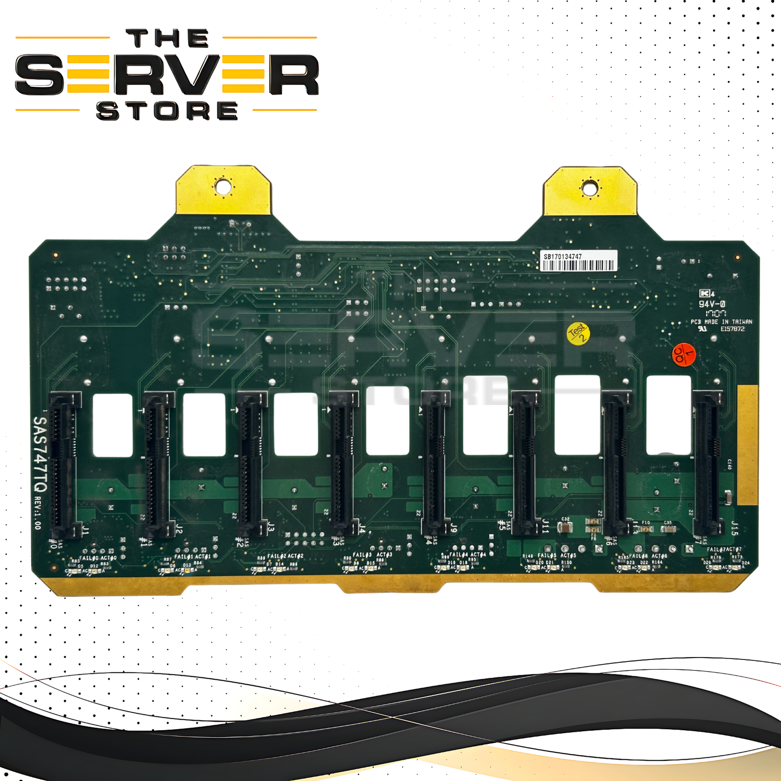 Supermicro 8-Bay 3.5" SAS/SATA 6Gb/s Backplane 4U HDD SC747 SAS747TQ | eBay