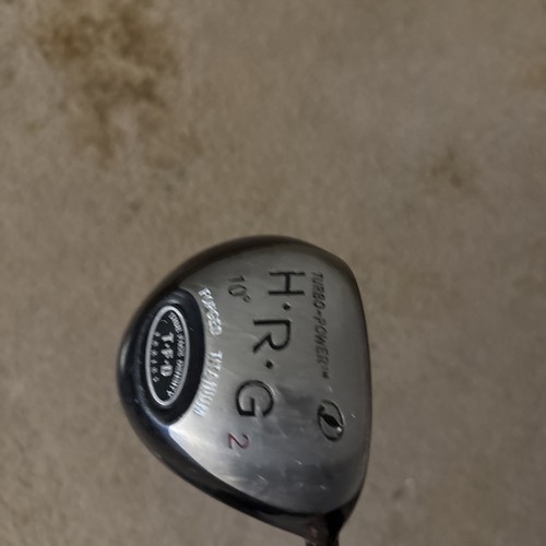 HRG 2 Turbo Power Forged Titanium Driver 10° Paragon Graphite Shaft ...