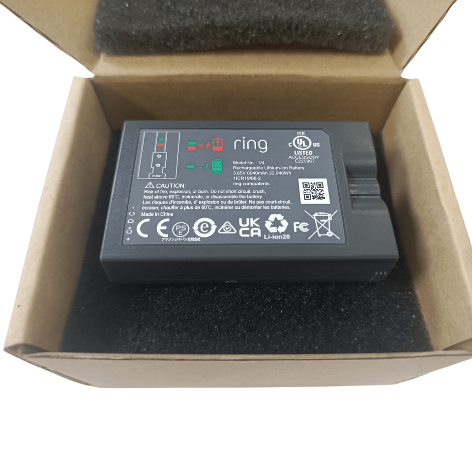 New Genuine Ring V4 Battery Pack For Ring Video Door Bell 2, 3, 4 Quick ...