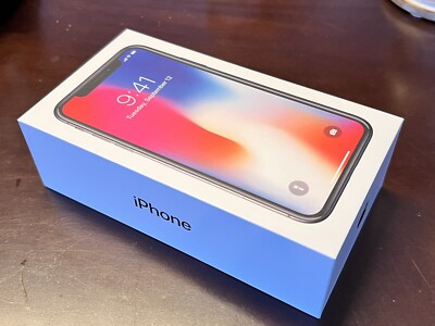 iPhone X Box only with OEM Accessories (no power adapter, no phone) | eBay