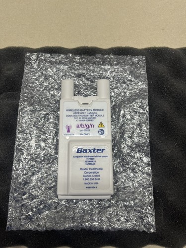 Baxter Sigma Spectrum A/B/G/N New Battery Insert Installed PN 35223 ...