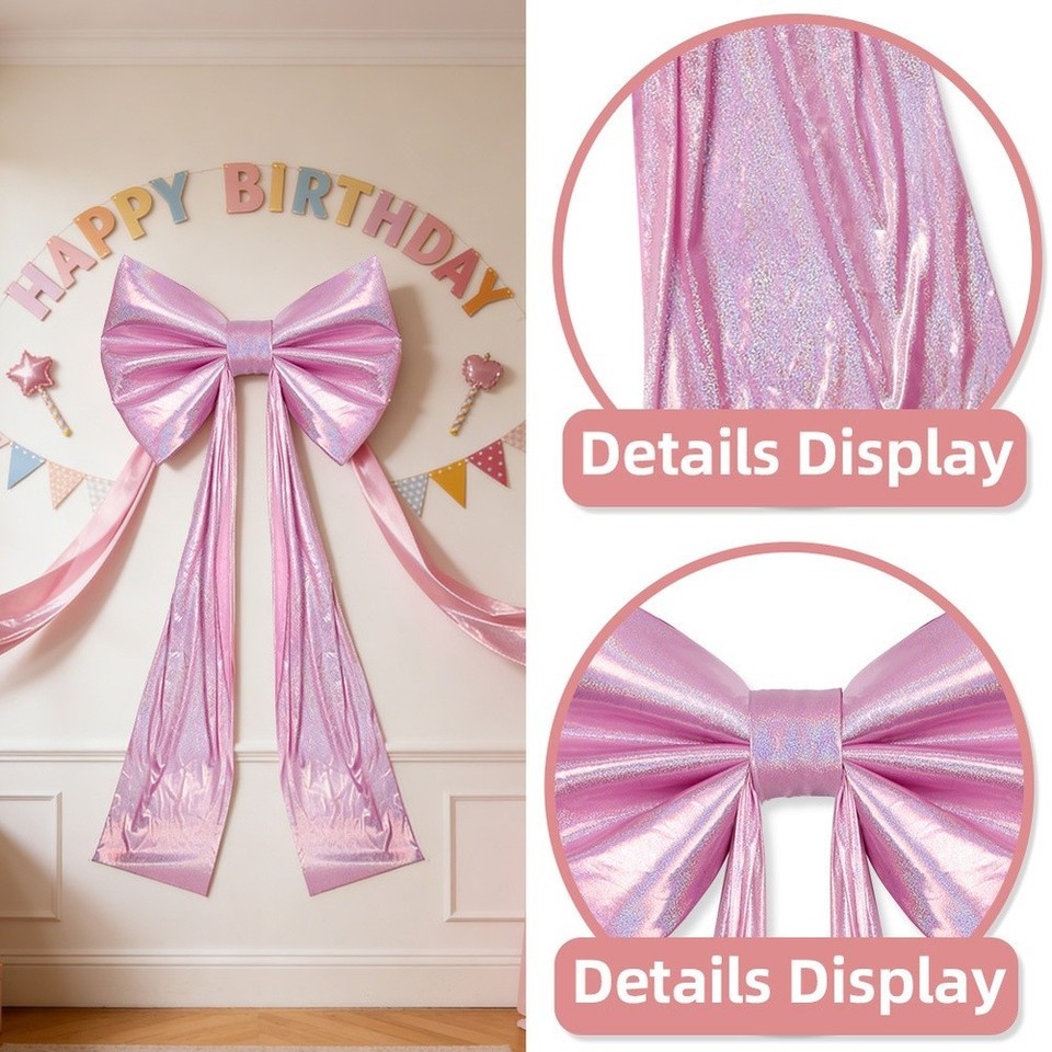 Stylish Bow for Wedding Birthday Party Stage Background Celebration ...