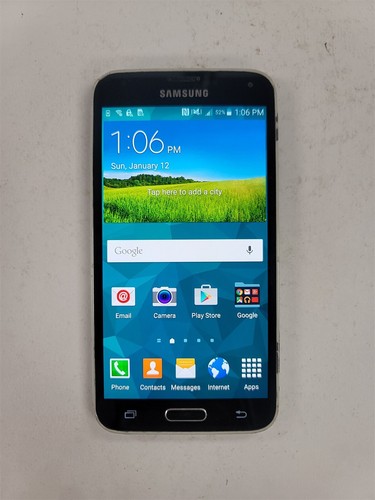 Samsung Galaxy S5 16GB Black SM-G900A (AT&T) Reduced Price zW3379 ...