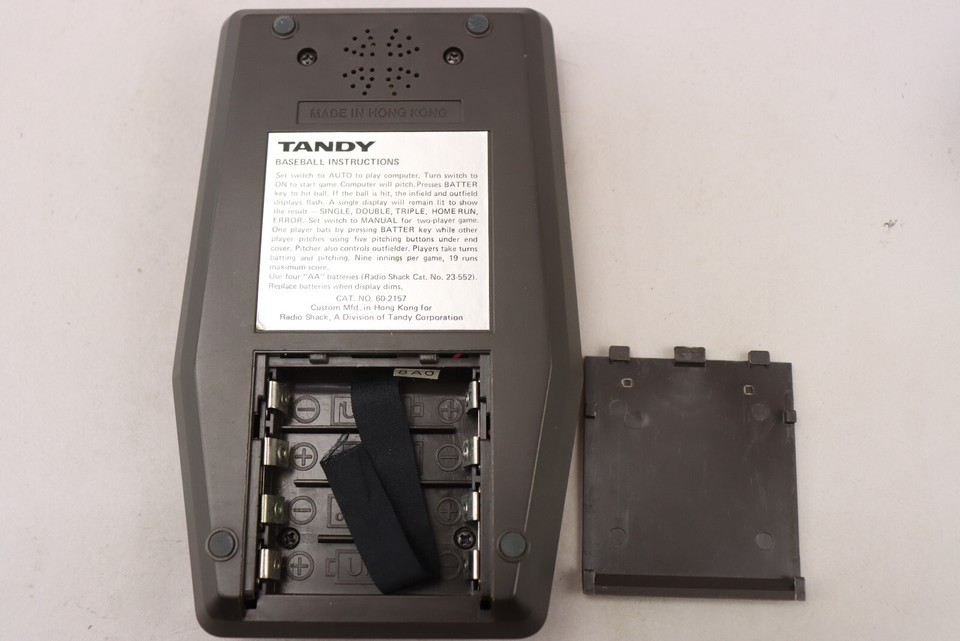 Lot of 5 VTG Handheld Electronic Games Tandy & Mattel w/Boxes Football+ ...