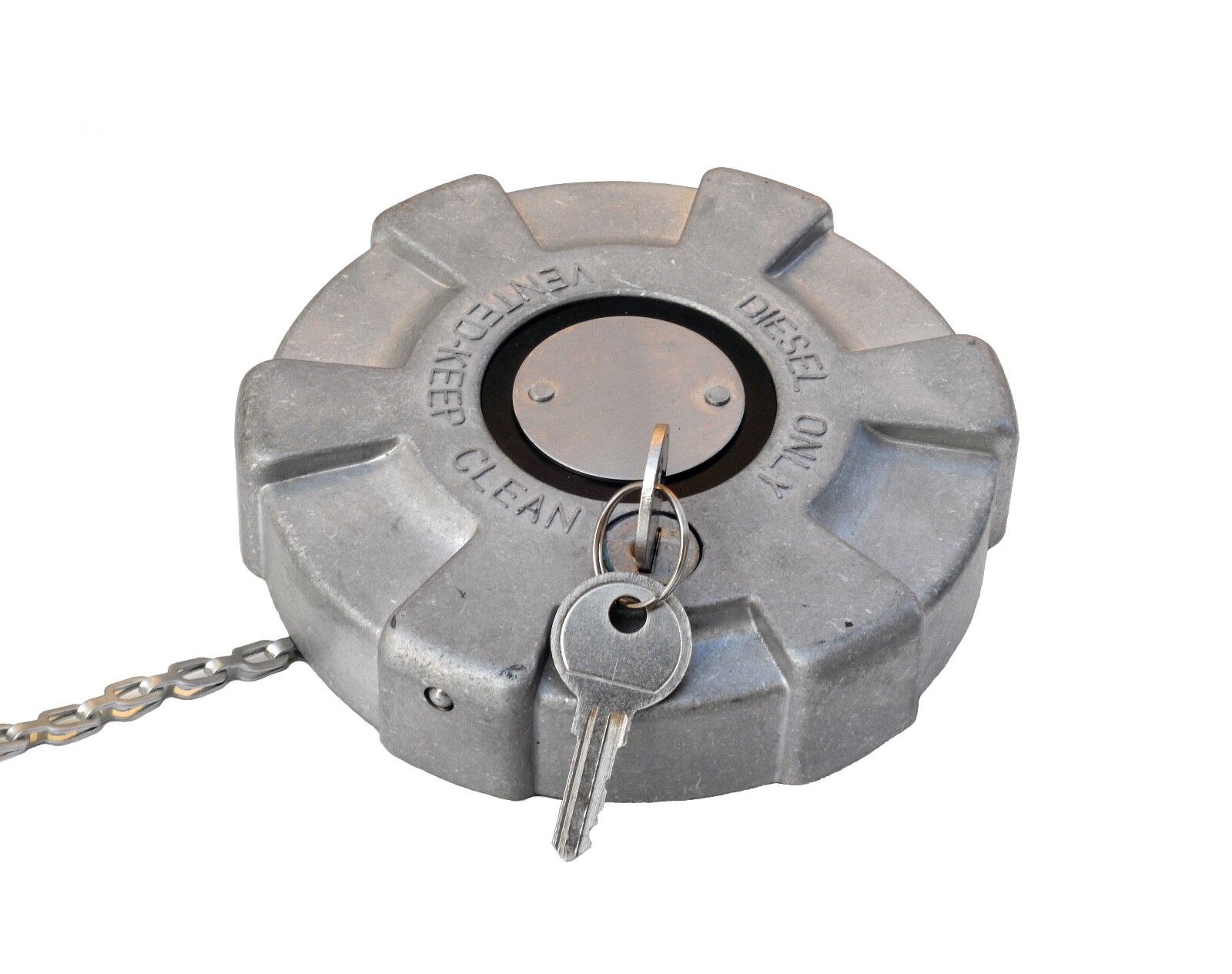 Road Superior Truck Parts 4 1/2” Nominal Locking Aluminum Diesel Fuel ...
