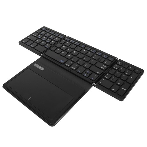 Foldable BT Keyboard Low Latency BT 5.1 Full Size Keyboard With Large ...