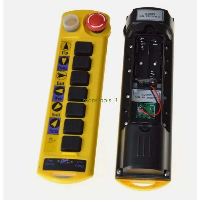 12V-415V 2 Speed Control Hoist Truck Crane Radio Remote Control ...