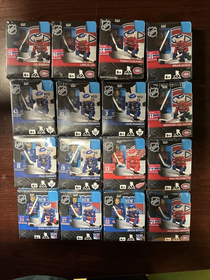 2014 NHL Oyo Figures Collectibles Lot Of 28 SEALED | eBay