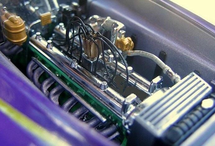 Ferrari 1:24 Race Car Racing 18 Racer Hot Rod 12 Classic Metal Body ...