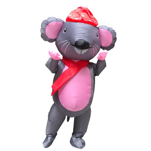 Inflatable Mouse Costume Women Men Birthday Cosplay Party Gift Suit ...