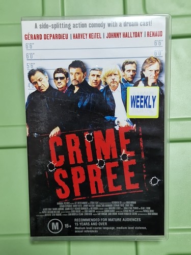Crime Spree High Fliers Vhs Big Box Ex Rental Watched Works Great ...