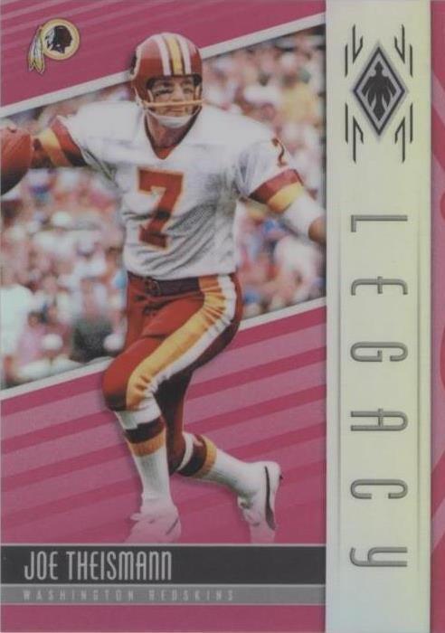 2017 Panini Phoenix - Legacy Joe Theismann #L-9 Pink /199 for sale ...