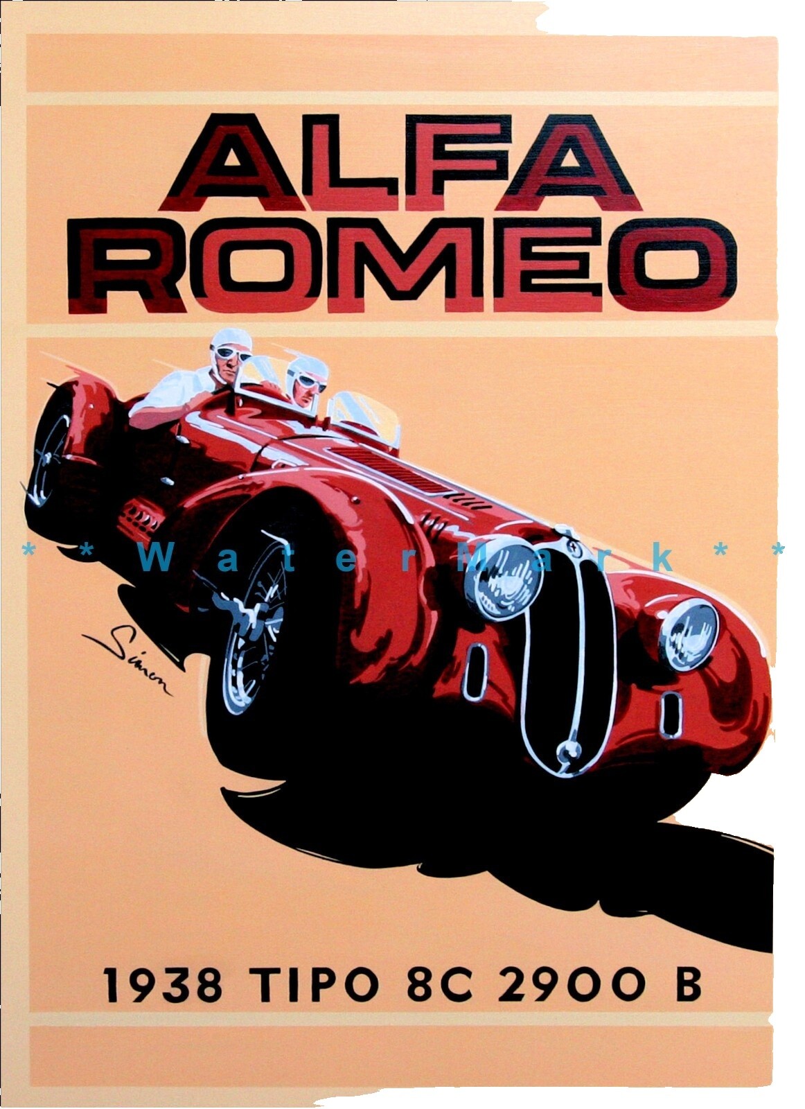 Alfa Romeo Poster | eBay
