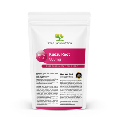 Kudzu Root Powder Pueraria Lobata – Calm, Mood Balance, Focus & Detox ...