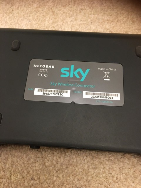 Sky Wireless Connector NETGEAR Router Wg902-4skuks for sale online | eBay