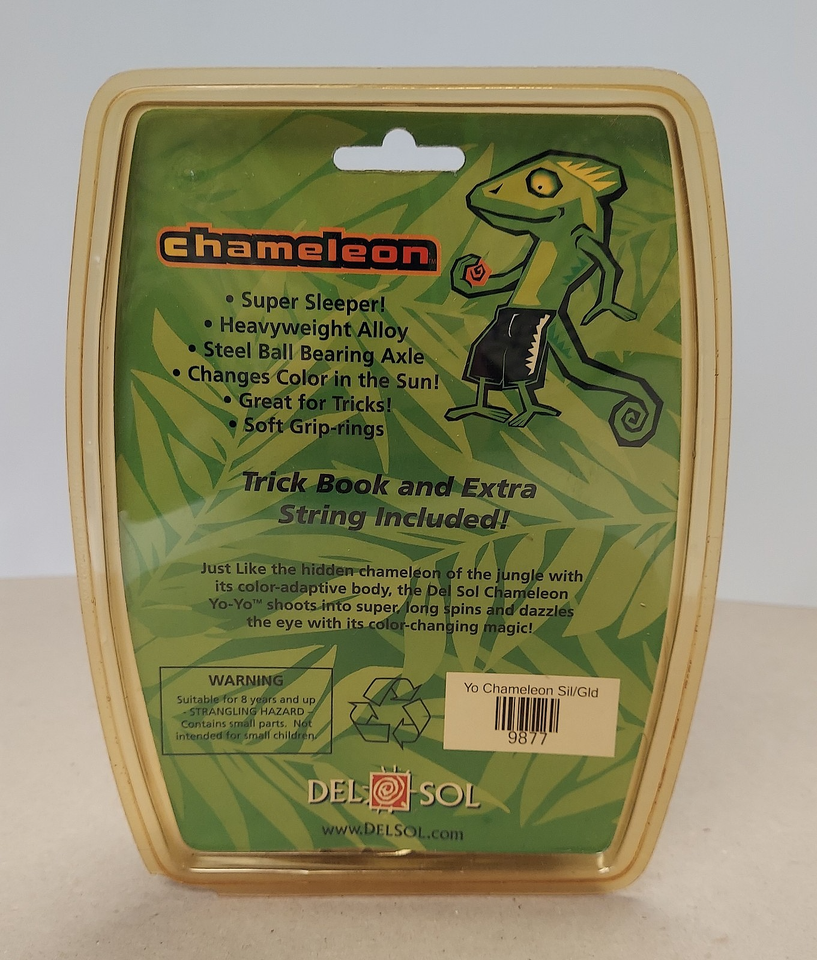 Del Sol YO-YO Chameleon Color Changing Vintage NOS No.T-8056 Sealed ...