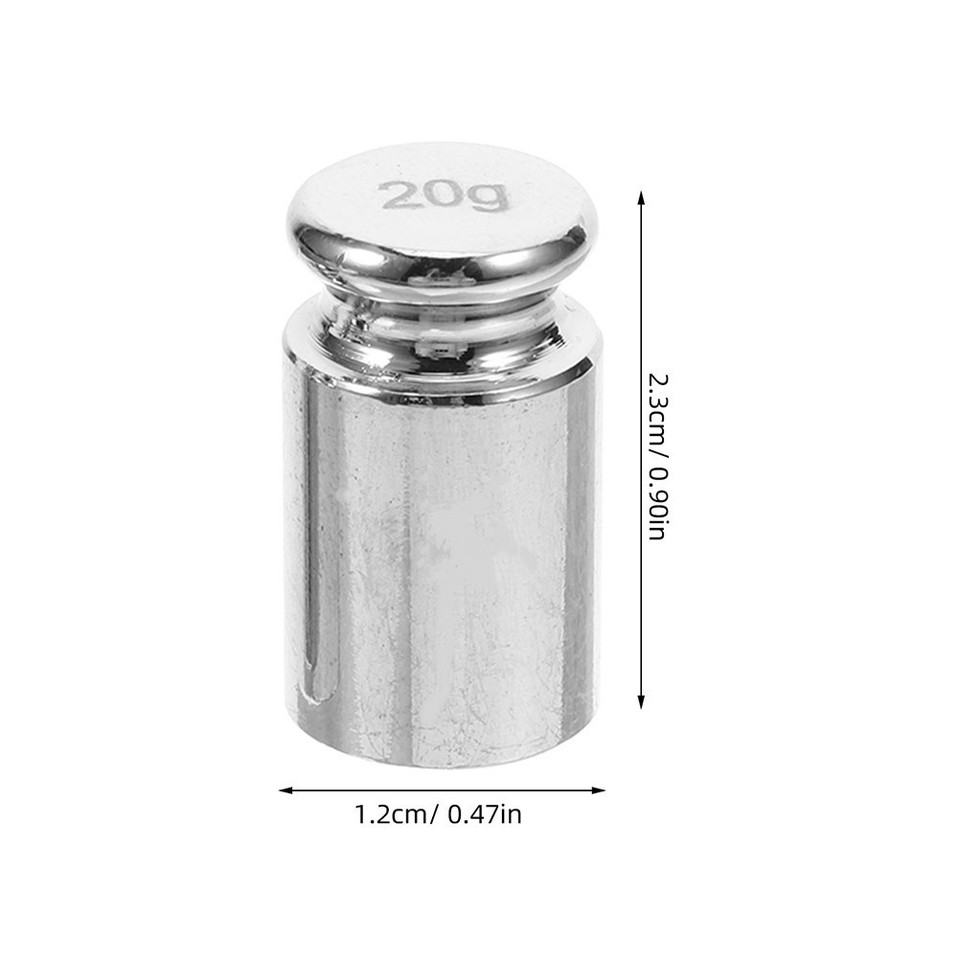 10pcs Steel Calibration Weights For Digital Scale Gram Weight Lab ...