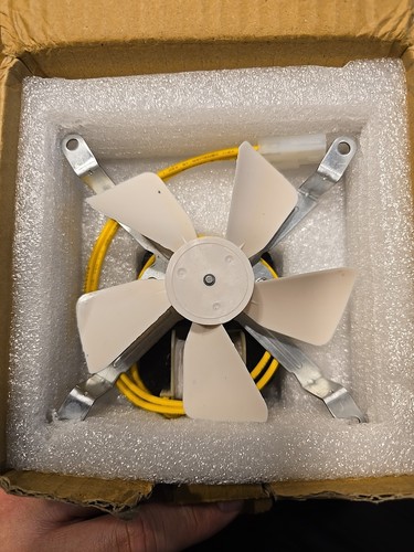 Pellet Grill Muffin Fan Induction Fan Motor Replacement HD - 3200 RPM ...