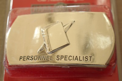 USN US NAVY USS SHIP SHORE AIR PERSONNEL SPECIALIST RATE SPECIALTY BELT ...