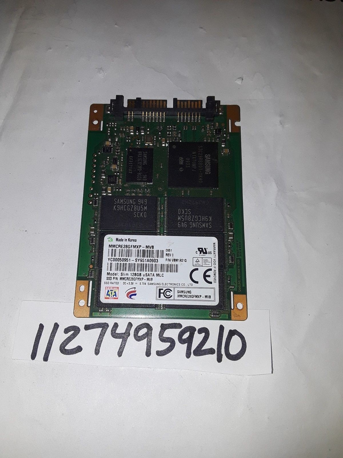 SAMSUNG SONY VPCZ1 SSD SOLID STATE DRIVE 128Gb MMCRE28GFMXP-MVB | eBay