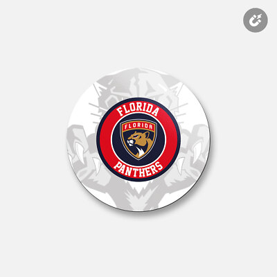 Florida Panthers NHL | 4'' X 4'' Round Decorative Magnet | eBay