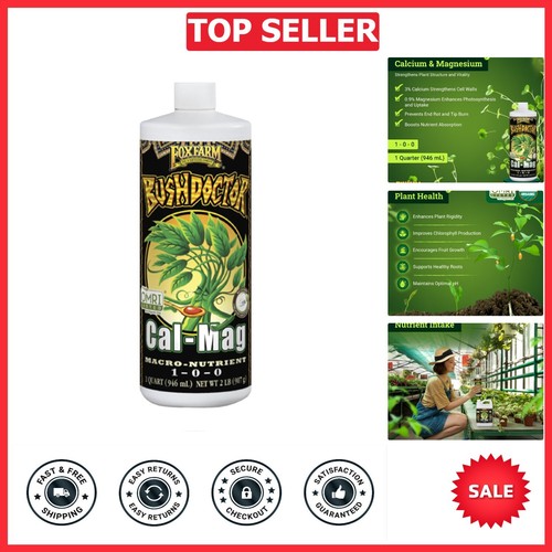 Prevent Blossom End Rot with BushDoctor Cal-Mag Liquid Calcium ...