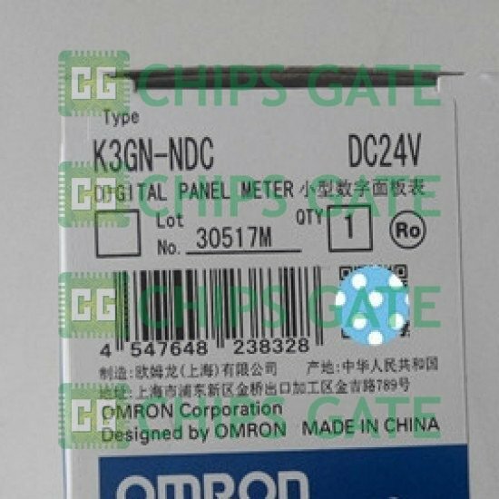 1PCS OMRON Digital Panel Meter K3GN-NDC 24VDC Brand NEW IN BOX K3GNNDC ...