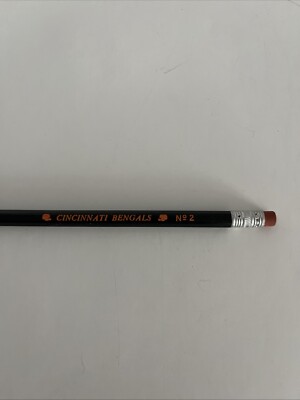 Vintage 70/80’s No. 2 NFL Team Pencils Cincinnati Bengals | eBay