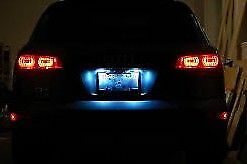 Volkswagen POLO 6C License Number Plate Kit Bright ICY BLUE LED (Non ...