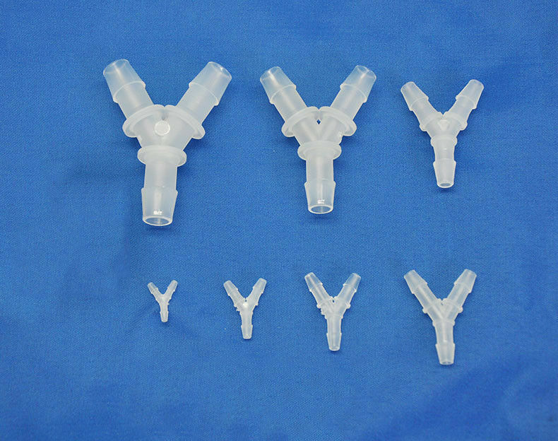 2pcs Hose Pipe Tube Plastic Connector Joiner Silicone Rubber PVC Air ...