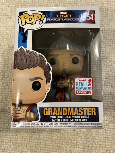 Grandmaster Funko Pop Marvel #254 Thor Ragnorak 2017 Fall Convention ...