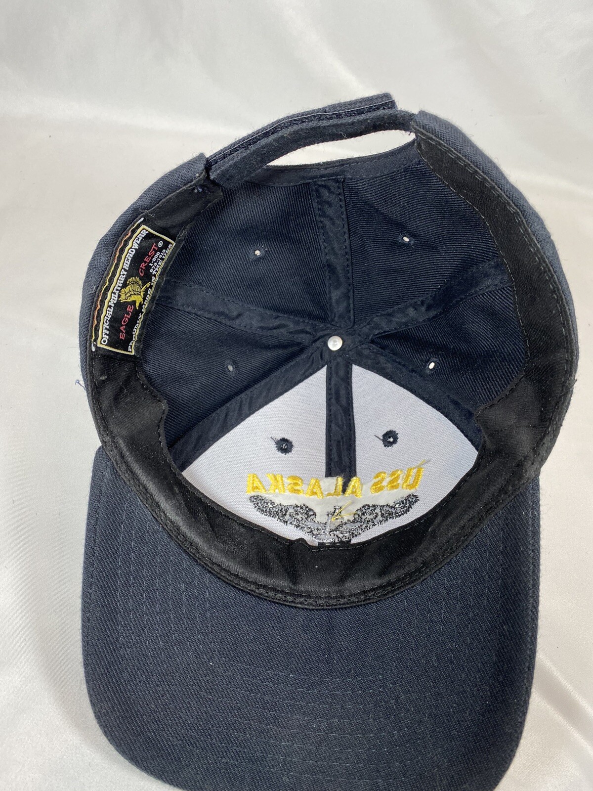 USS Alaska SSBN-732 Embroidered Submarine Dolphins Na… - Gem