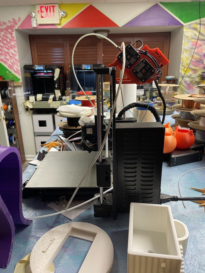 Original Prusa i3 MK3 3d Printer, MMU2s Multi Material Package Open Box ...
