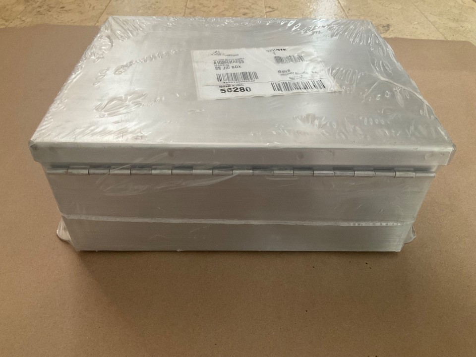 NVENT Hoffman A1008CHNFSS Junction Box Stainless NEW FREE SHIPPING | eBay
