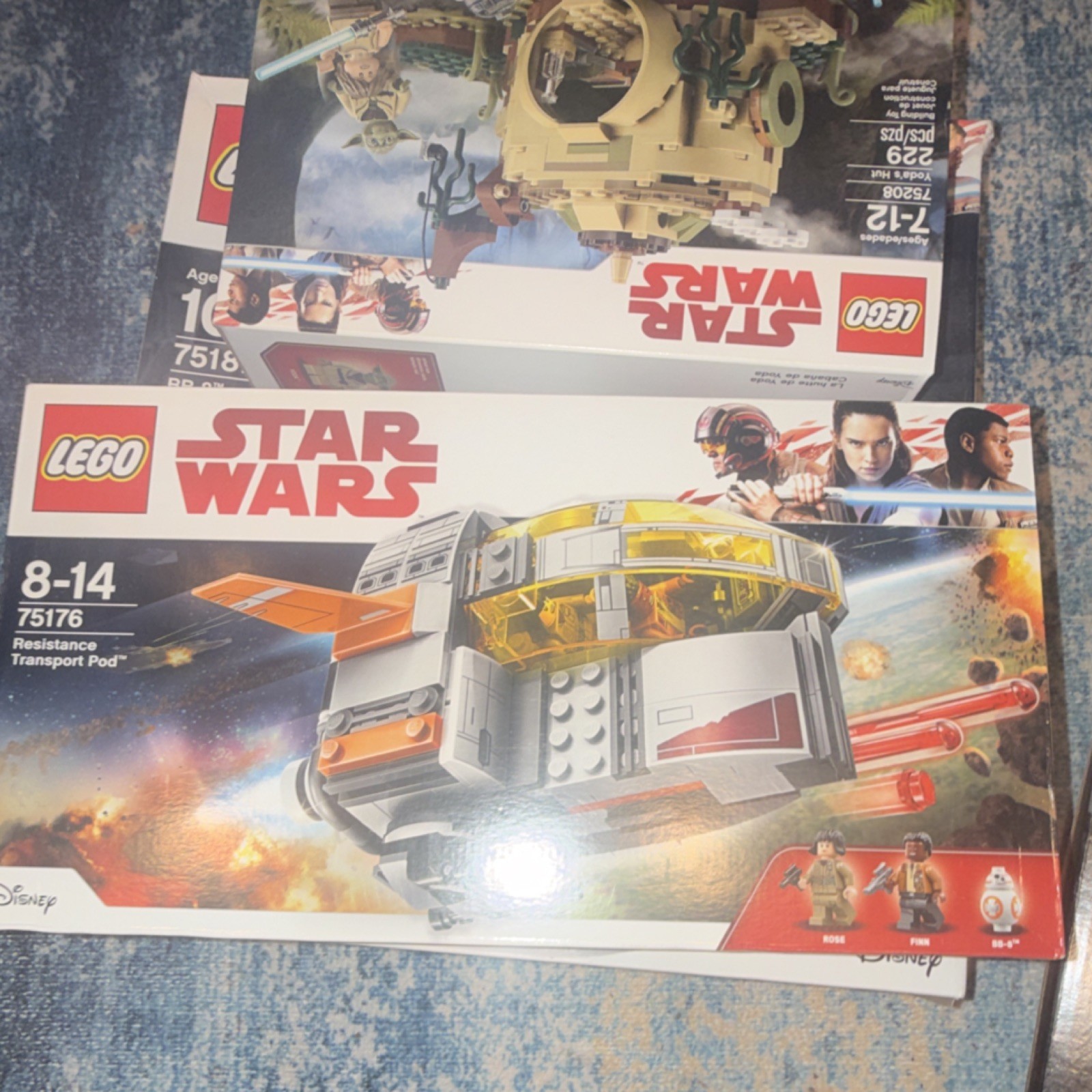 LEGO Star Wars Resistance Transport Pod 75176 Finn Rose BB-8 | eBay