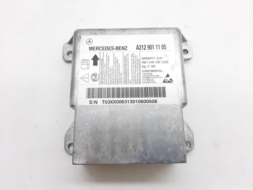 MERCEDES-BENZ E T-Model S212 E220 CDI SRS Control Unit A2129011105 2013 ...