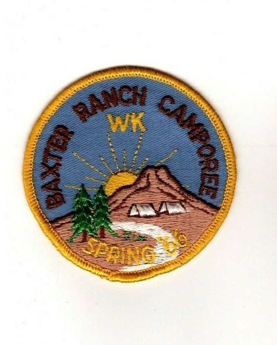 BSA Baxter Ranch 1966 Camporee, Cheyenne Wyoming Patch | eBay