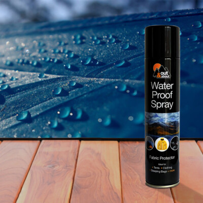 WATERPROOF SPRAY FOR TENT, CLOTHES, SHOES, FISHING, AND FABRIC ...