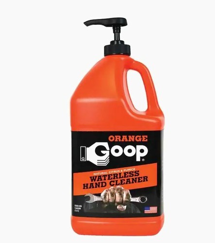 Goop 128-oz Orange Hand Soap Removes dirt, grime, oil, grease, paint ...
