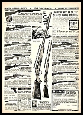 1964 MATADOR 10 and 12 or 16 gaugue Shotgun Klein's Sporting Goods ...