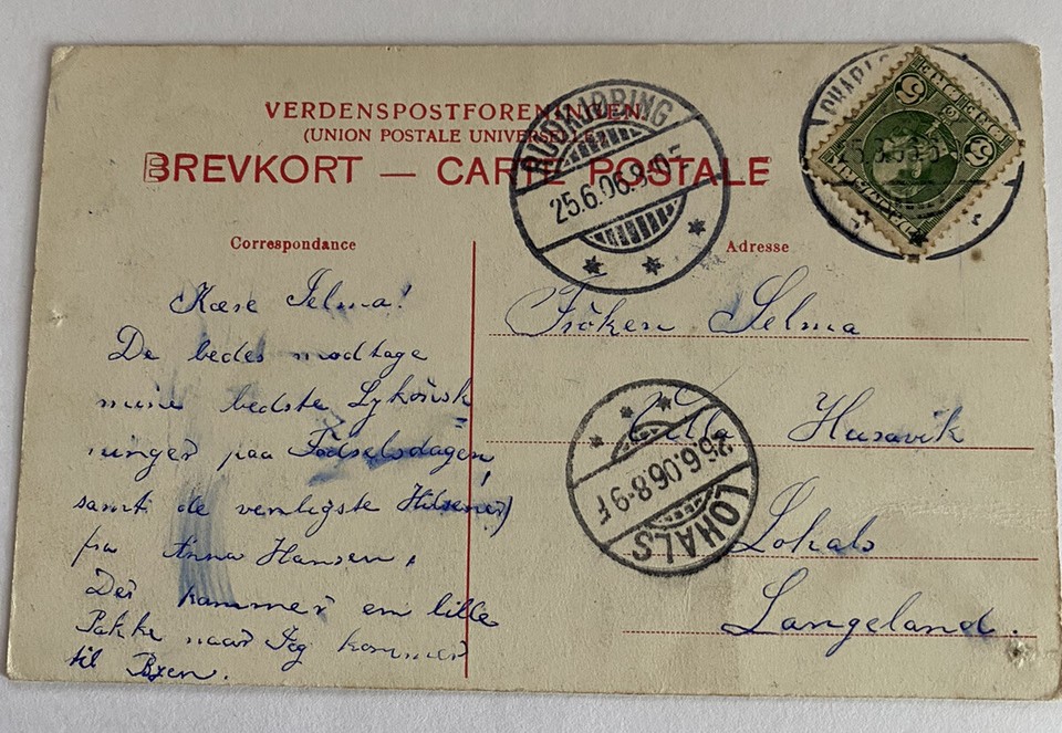 DENMARK. Holger Reenberg. Ridderen af Randers Bro. RPPC Dutch Actor ...