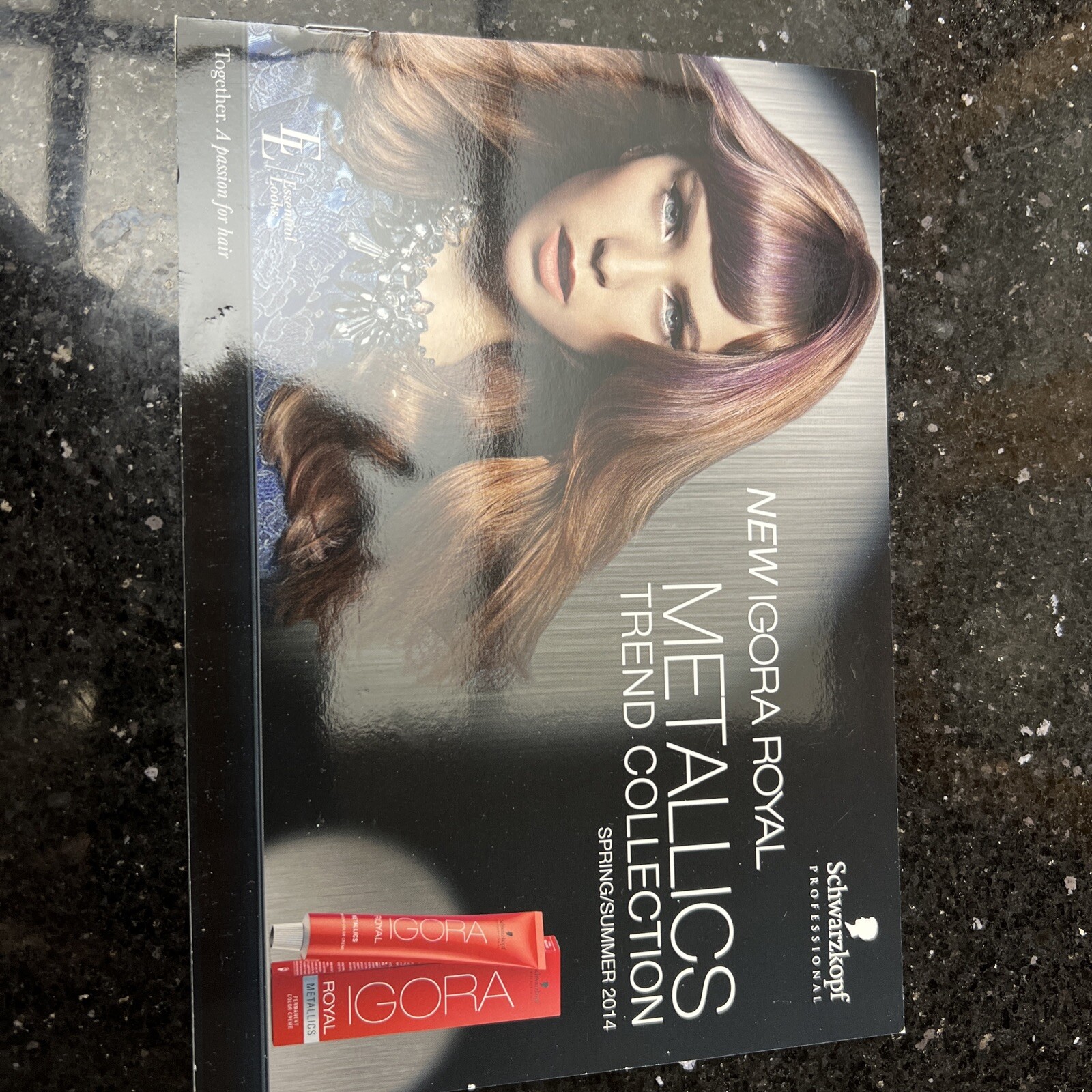 Schwartzkopf Igora Royal Color Metallica Swatch Chart Paper | eBay