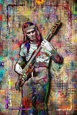 JACO PASTORIUS JAZZ Pop Art Poster, Jaco Bass Legend Print | eBay