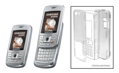 Coque Cristal Transparente de Protection ~ SAMSUNG E250 / E250L / E258 | eBay