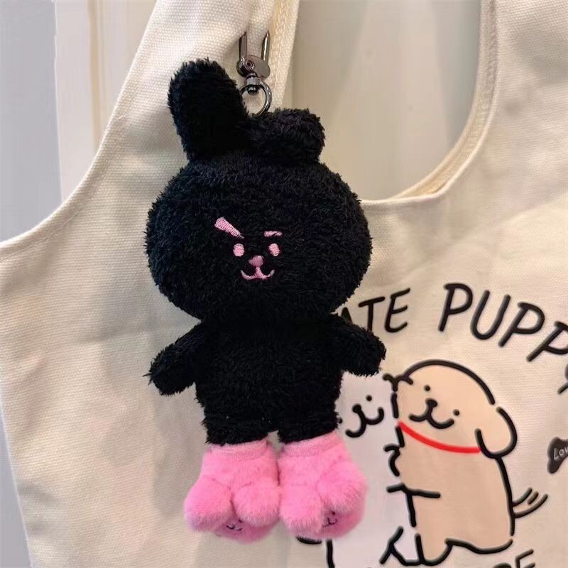 KPOP Lucky Cooky Plush Doll Black Rabbit Jeon Jung Kook Pendant Gift | eBay