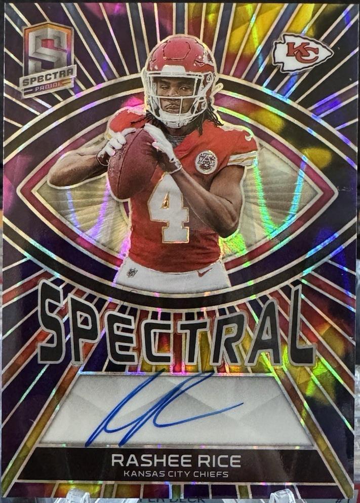 2023 Panini Spectra - Spectral Signatures Rashee Rice #SS-15 Hyper ...