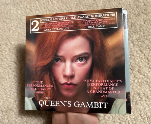 QUEEN'S GAMBIT Complete Series DVD FYC 2020 Netflix Digipak tv show ...