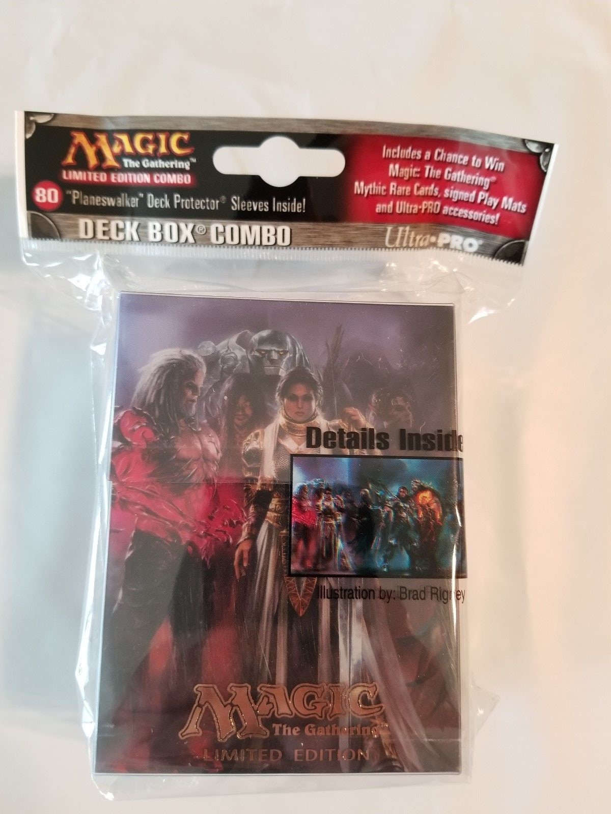 Elspeth Tirel Planeswalker Deck Box Combo 80ct Sleeves Limited Edition ...