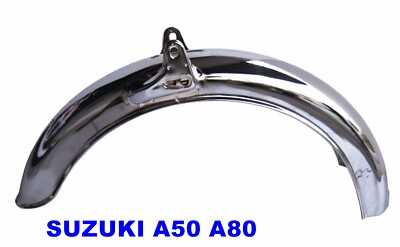 Fit SUZUKI A50 A80 A90 A100 AS50 AS100 AC50 ASS100 REAR FENDER"CHOME ...