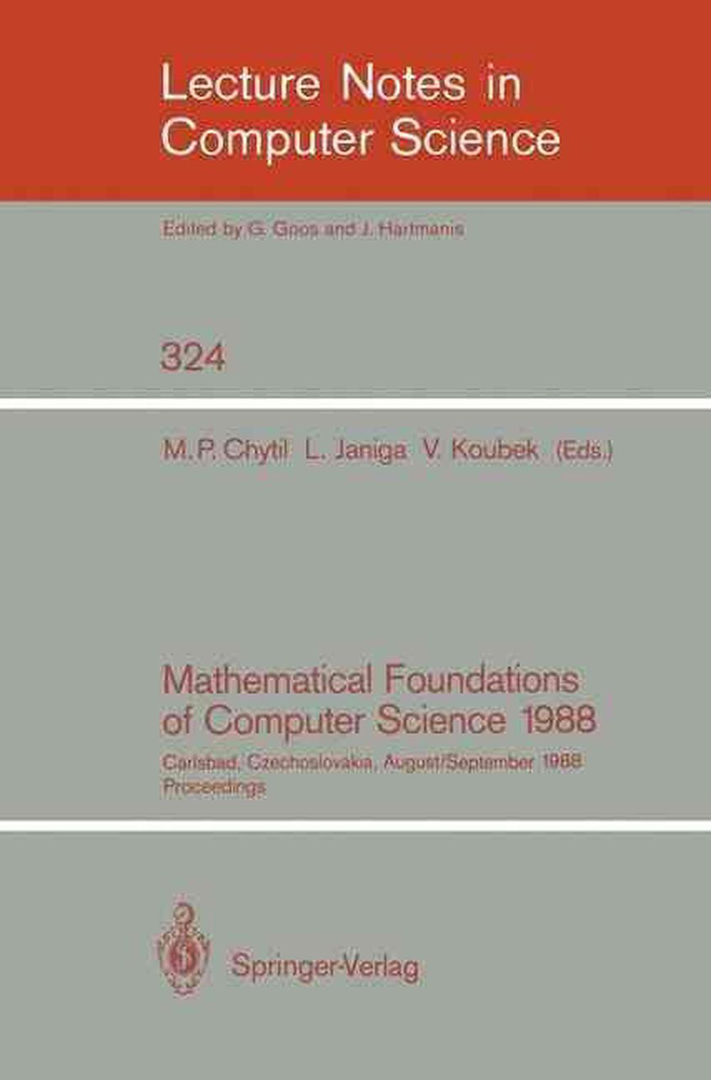 Mathematical Foundations of Computer Science 1988: 13th Symposium ...